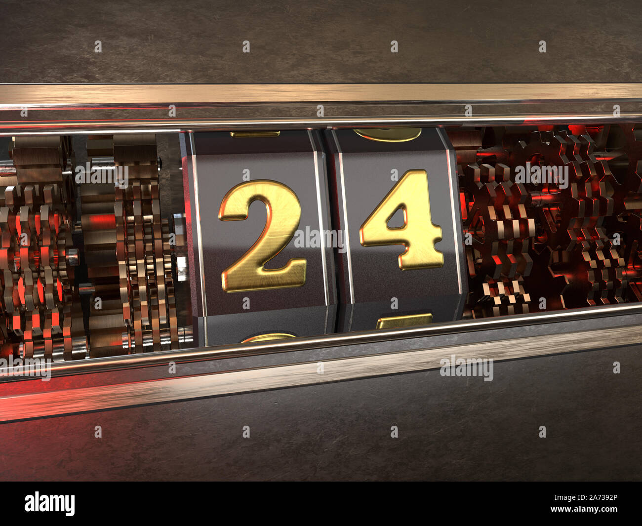 Number twenty four hi-res stock photography and images - Alamy