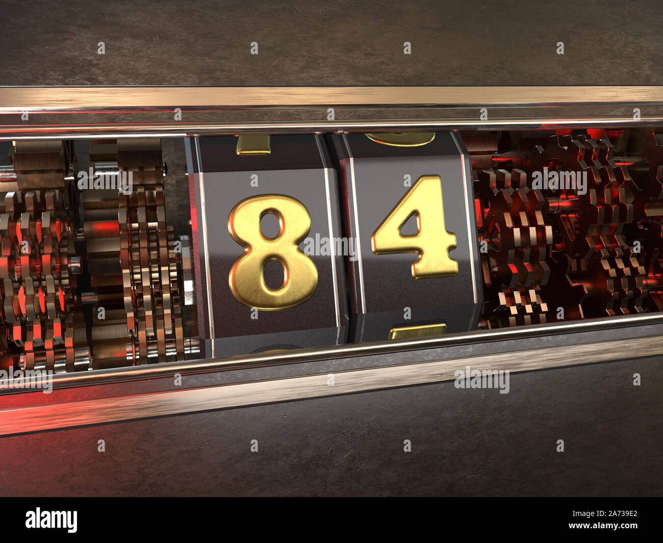 Number 84 hi-res stock photography and images - Alamy