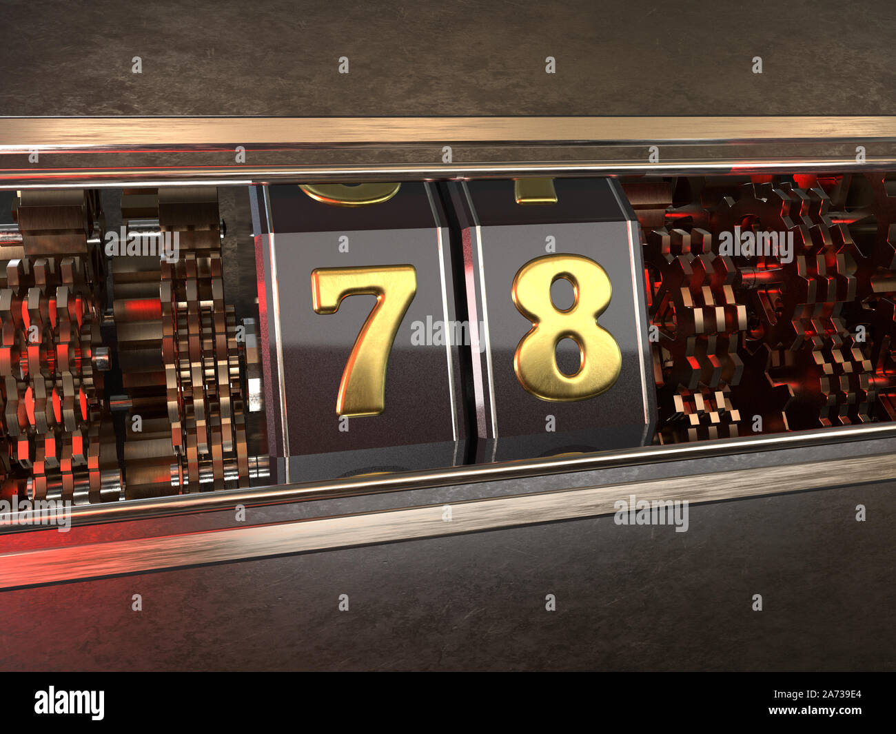 Number 78 hi-res stock photography and images - Alamy