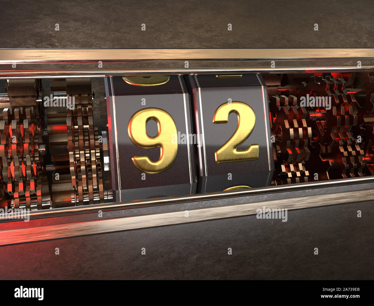 Number 92 hi-res stock photography and images - Alamy