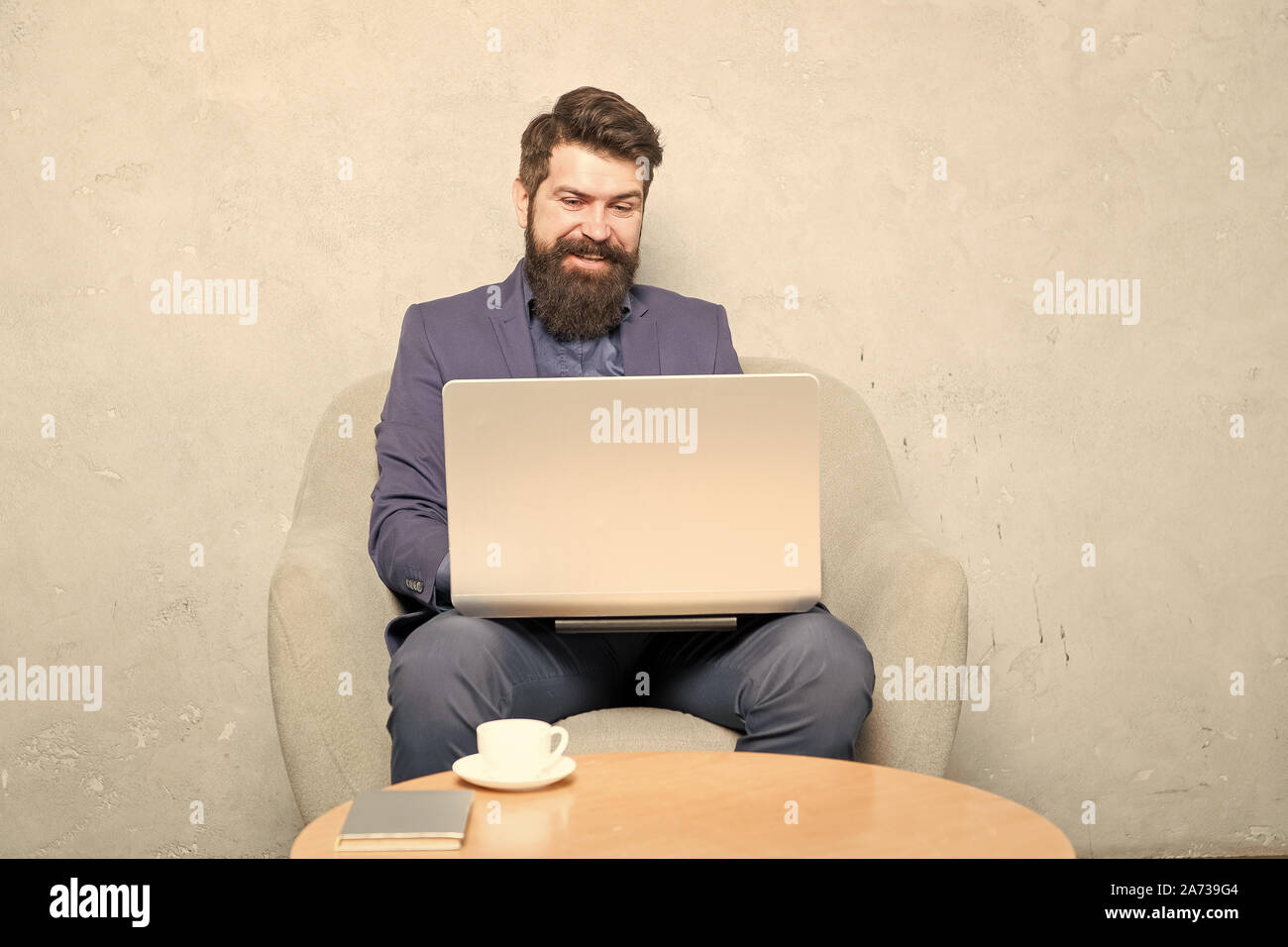 Communication makes a business. Businessman having business ...