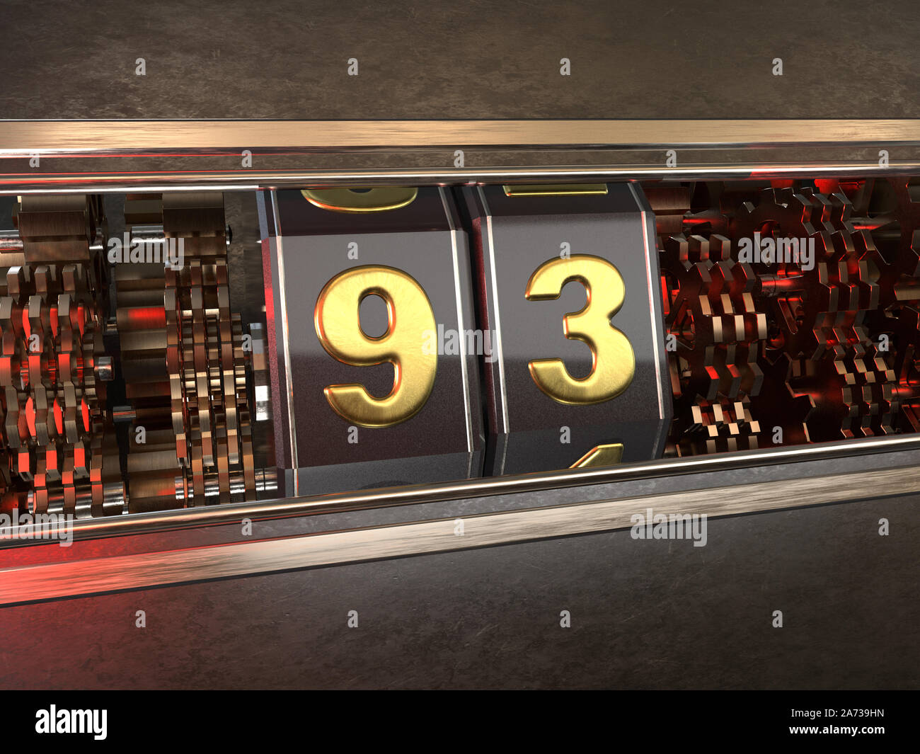 Number ninety three hi-res stock photography and images - Alamy