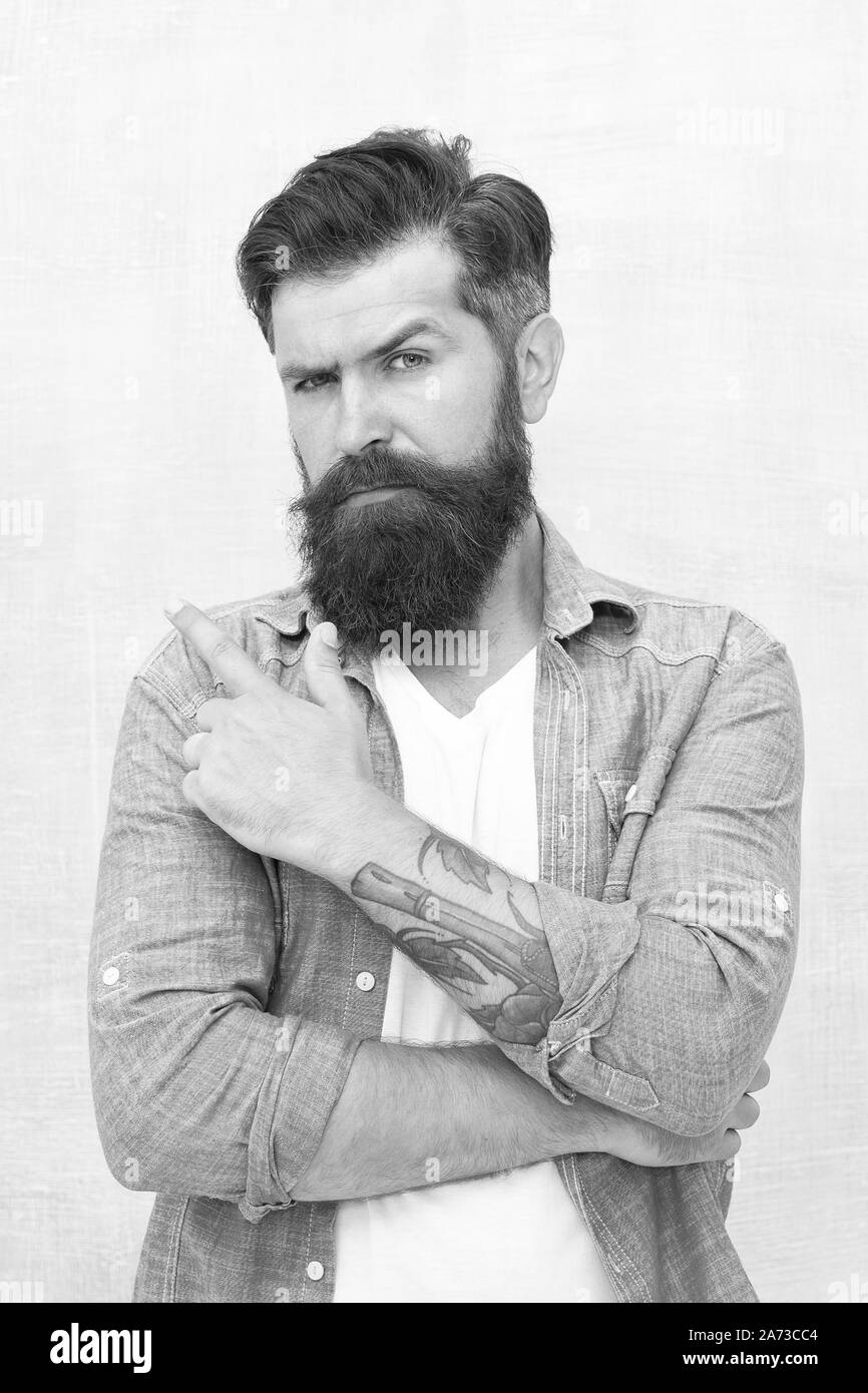 Barber salon well groomed Black and White Stock Photos & Images - Alamy