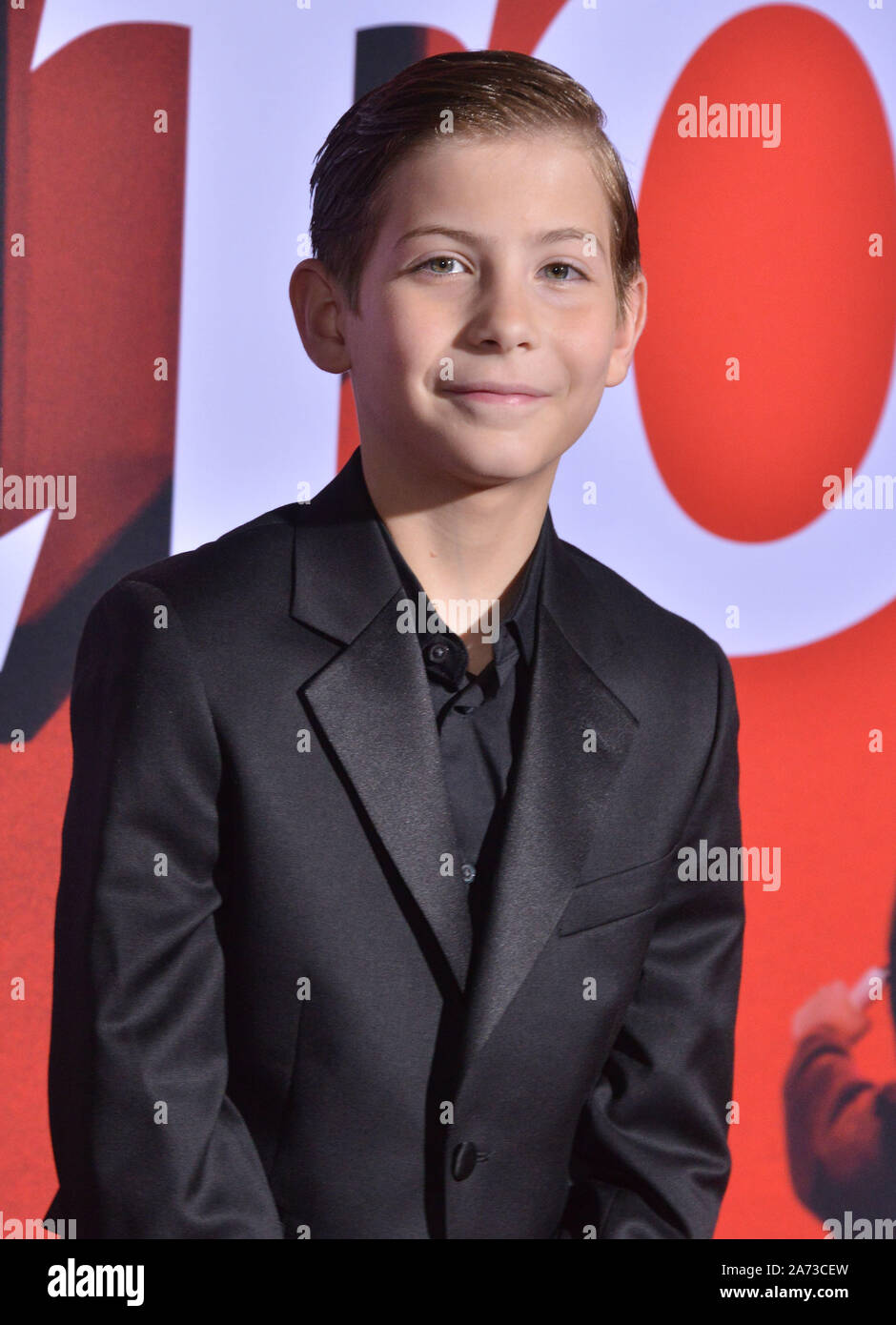 Los Angeles, USA. 29th Oct, 2019. Jacob Tremblay 059 attends the ...