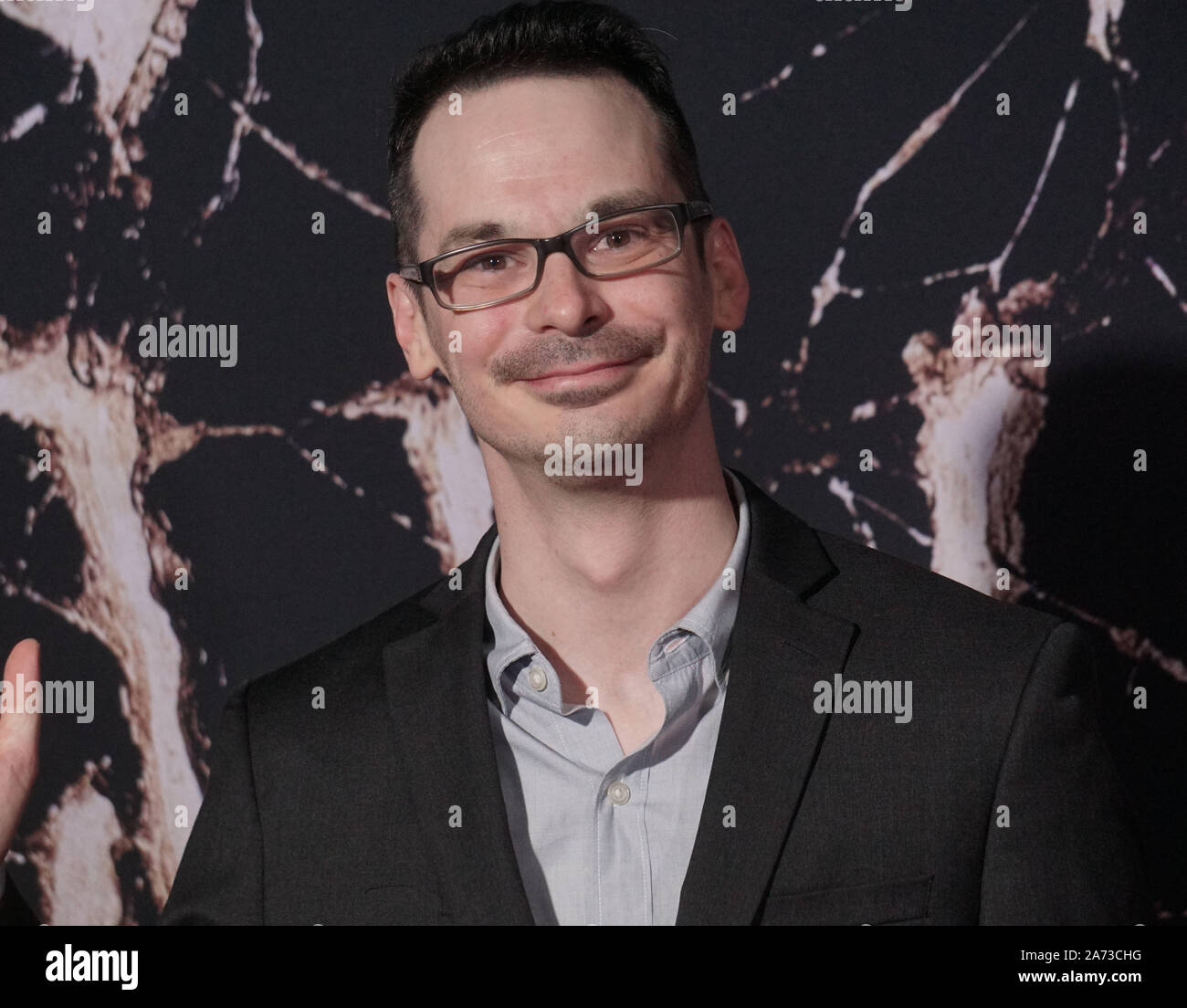 Los Angeles, USA. 29th Oct, 2019. James Flanagan attends the premiere ...