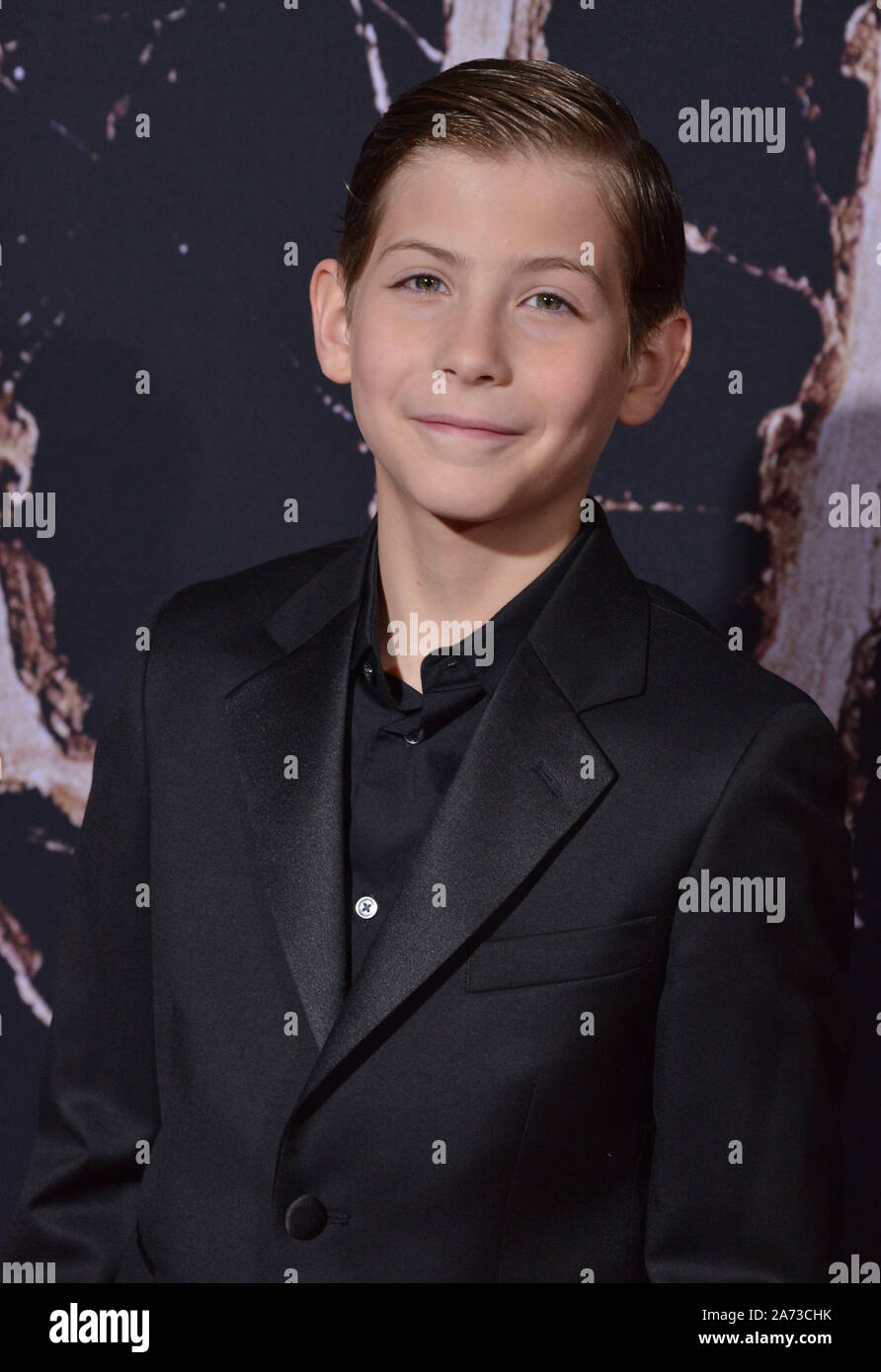 Los Angeles, USA. 29th Oct, 2019. Jacob Tremblay 066 attends the ...