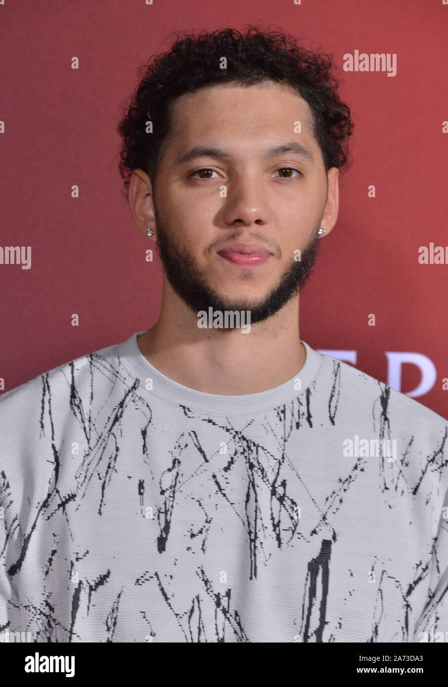 Los Angeles, USA. 29th Oct, 2019. Steven Simpson attends the premiere ...