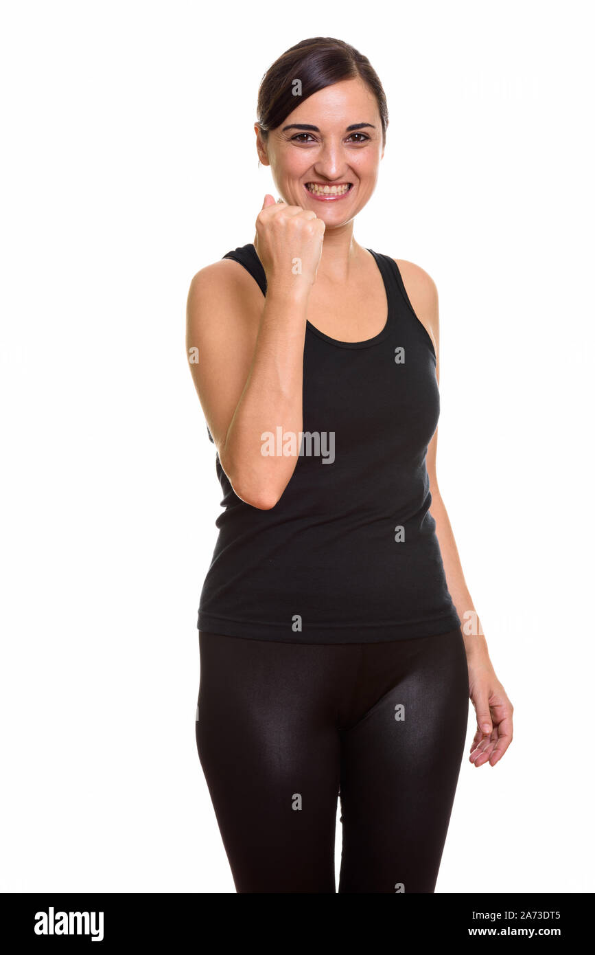 Beautiful cheerful young woman 30s hi-res stock photography and images ...