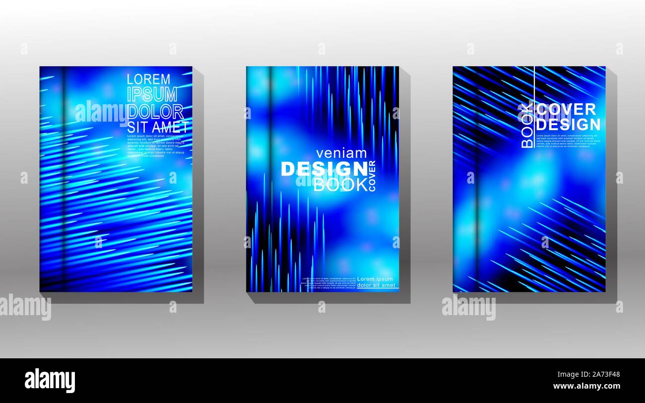 Vector collection of book covers, brochures etc. Colorful abstract ...