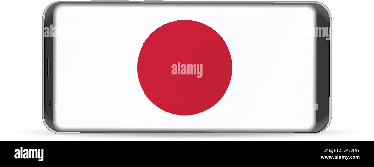 Mobile phone japan Stock Vector Images - Alamy