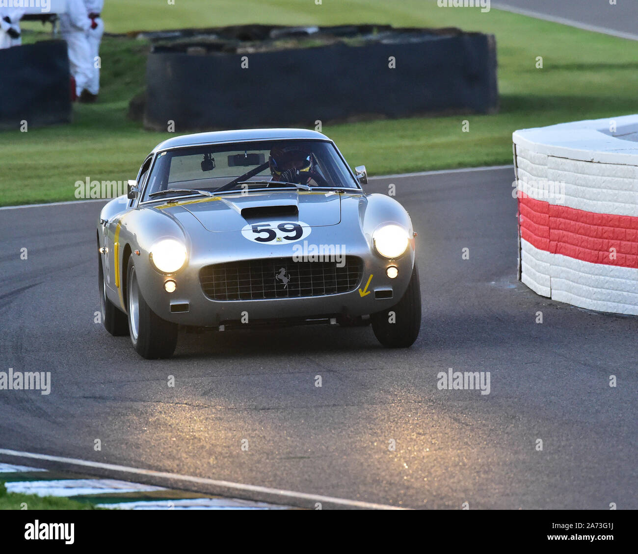 David Franklin, Remo Lips, Ferrari 250 GT SWB/C, Kinrara Trophy, Closed ...