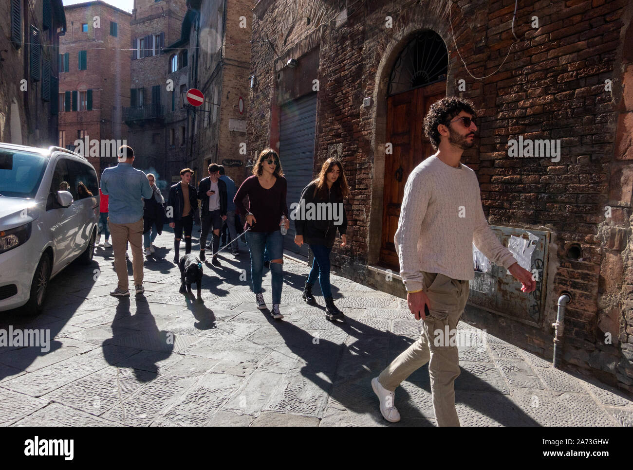 Siena views, Italy Stock Photo - Alamy