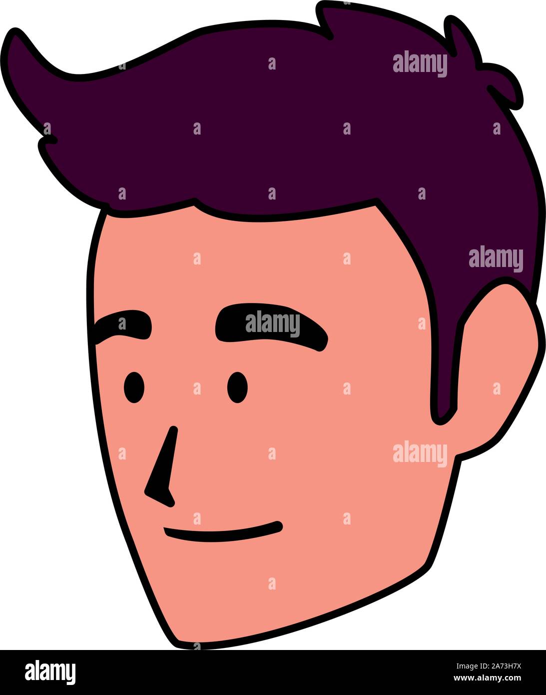 Man head design, Boy male person people human social media and portrait ...