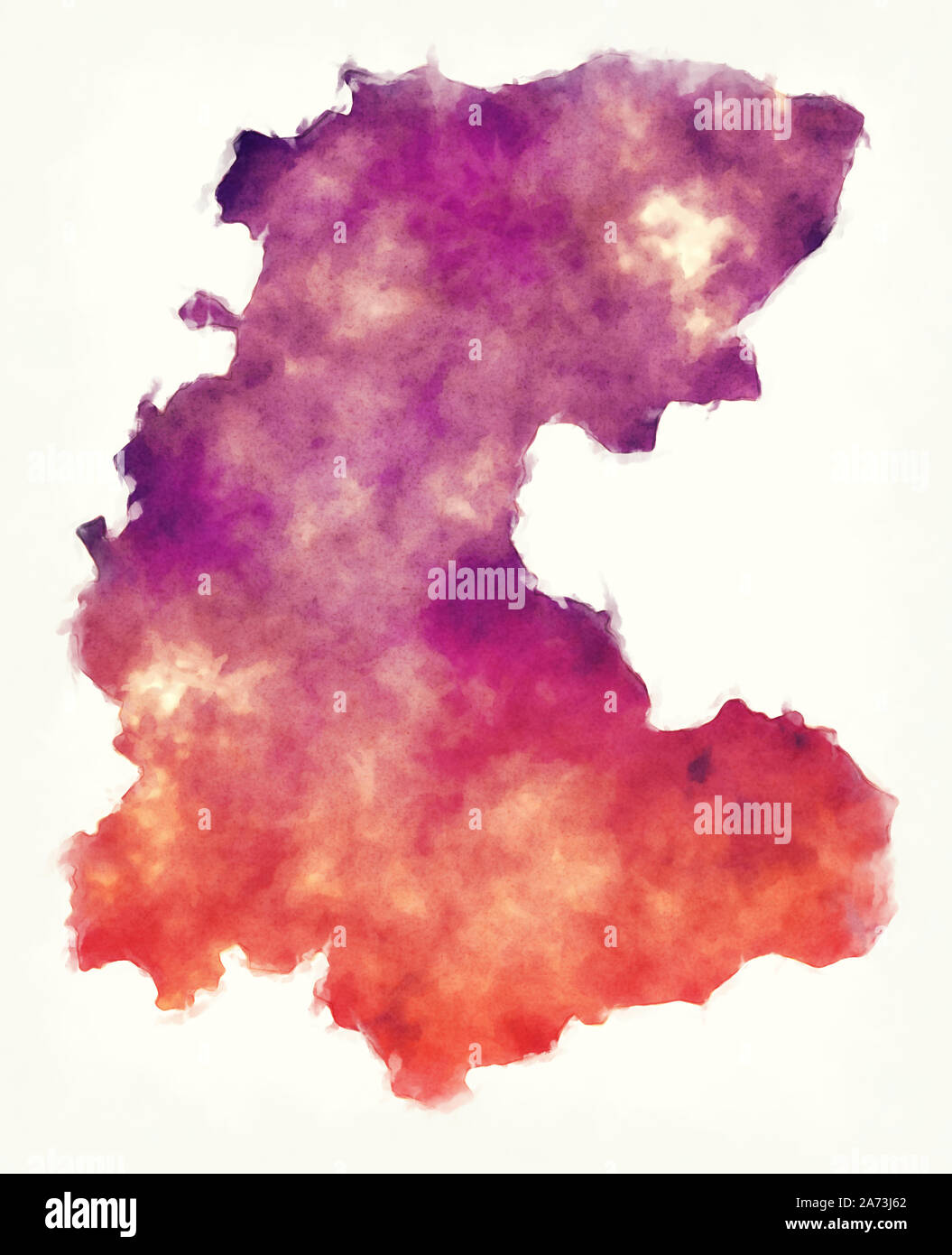 Map of markazi hi-res stock photography and images - Alamy