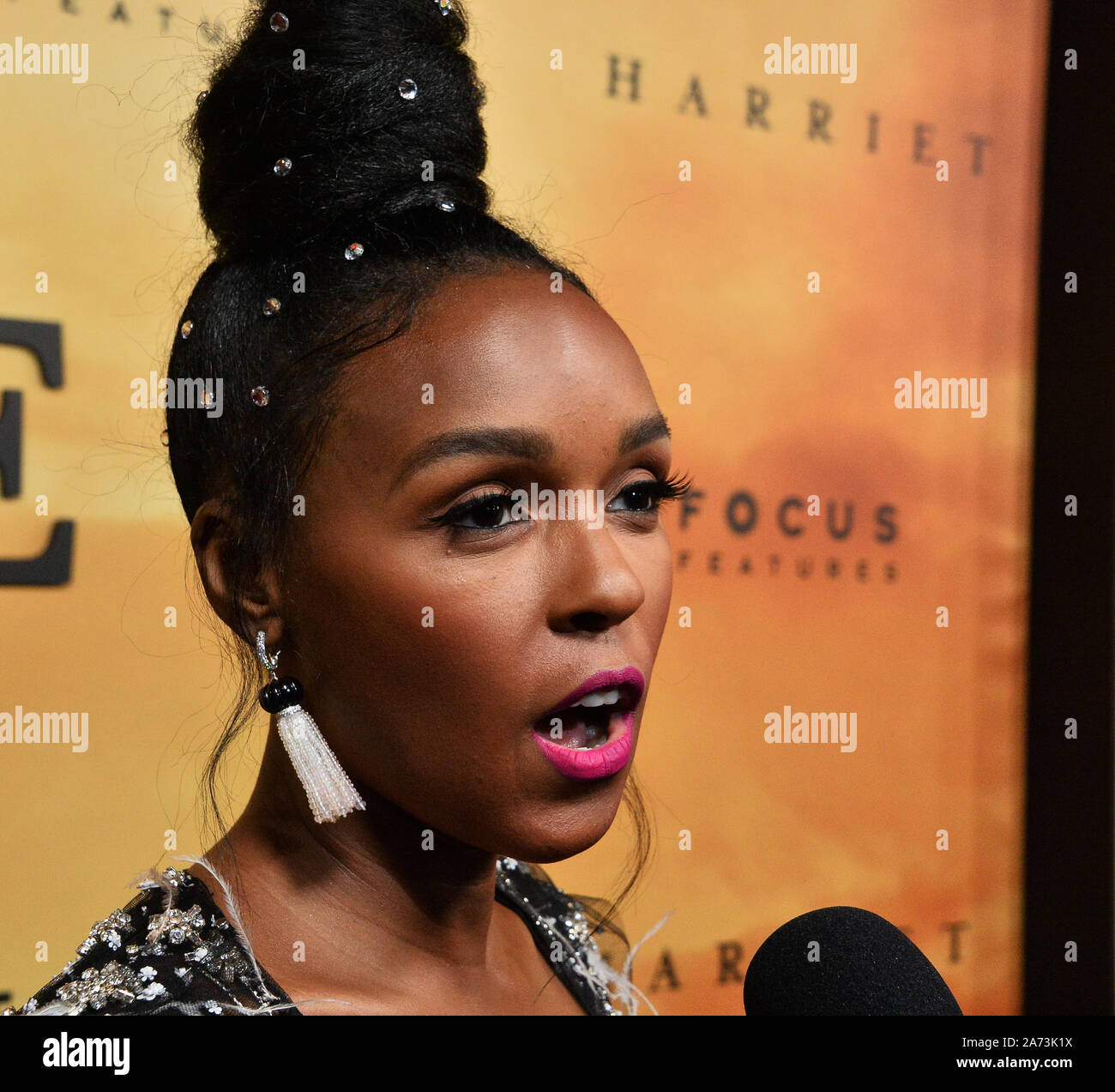 Los Angeles, United States. 30th Oct, 2019. Cast member Janelle Monae ...