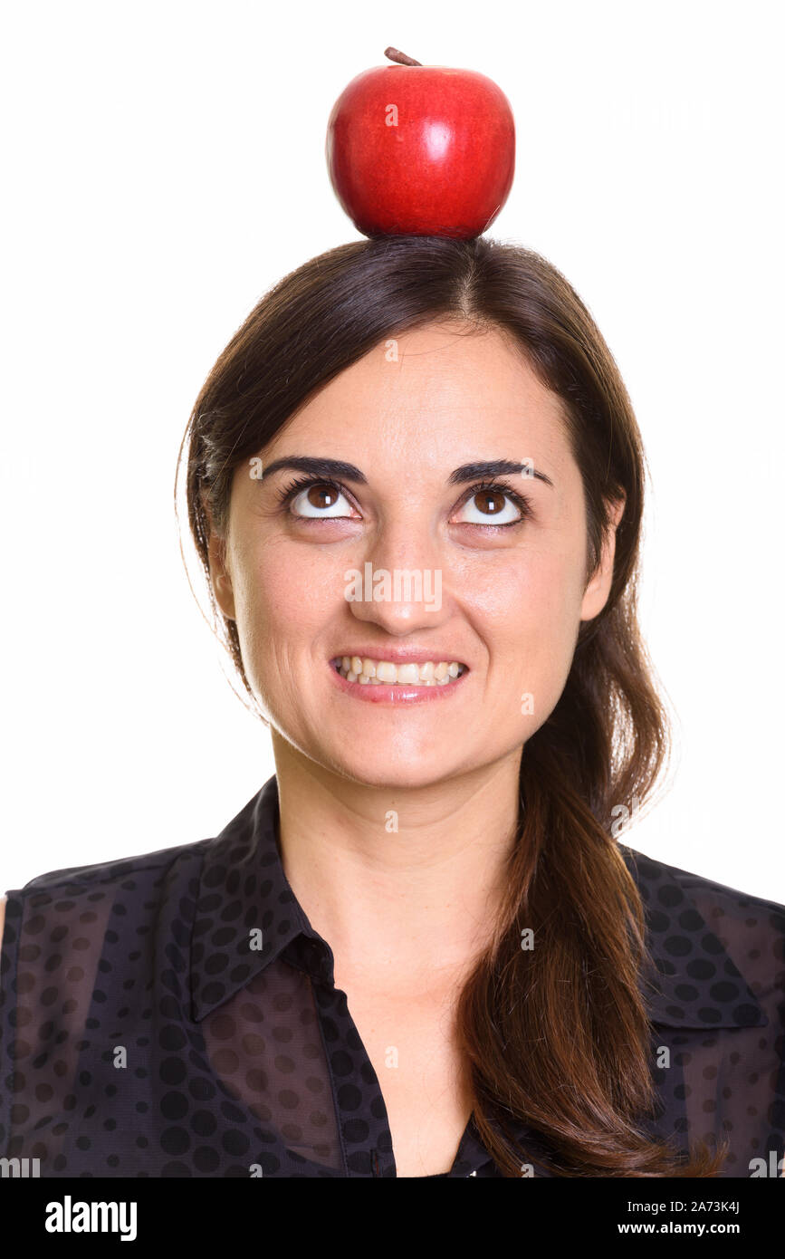 Apple face hi-res stock photography and images - Alamy