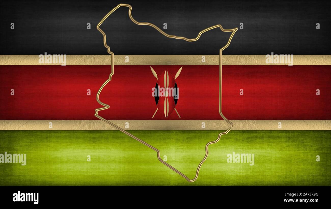 1963 kenya map hi-res stock photography and images - Alamy