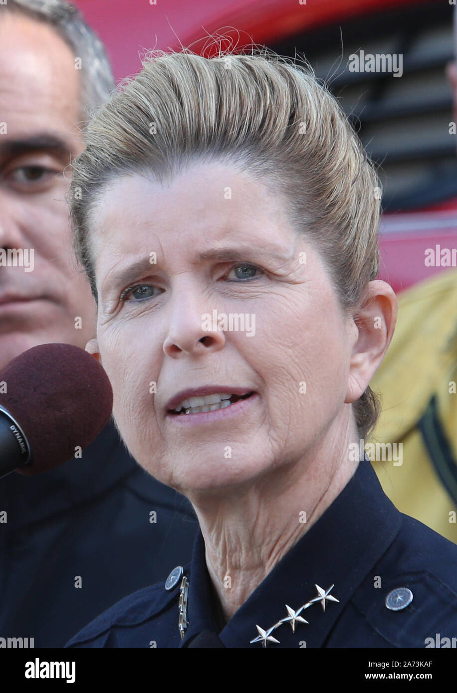 Los Angeles, Ca. 29th Oct, 2019. LAPD Assistant Chief Beatrice Girmala ...