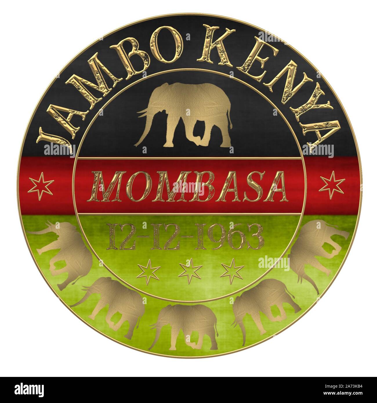 1963 kenya map hi-res stock photography and images - Alamy