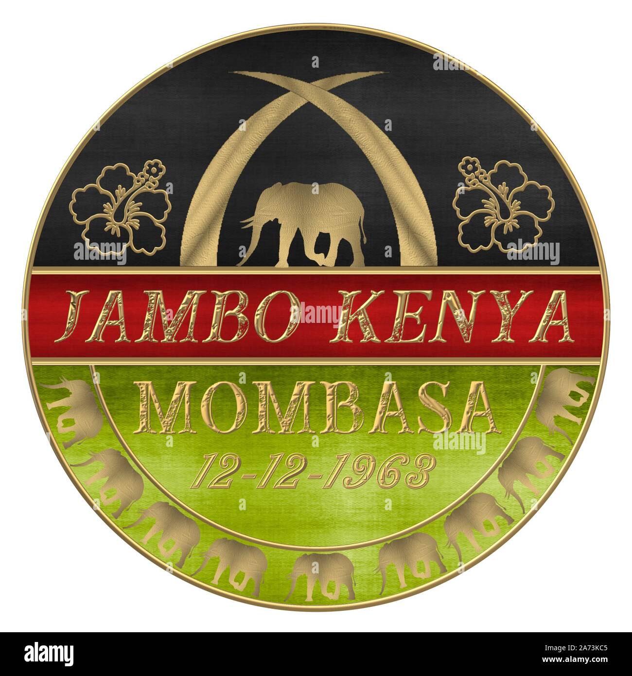 1963 kenya map hi-res stock photography and images - Alamy