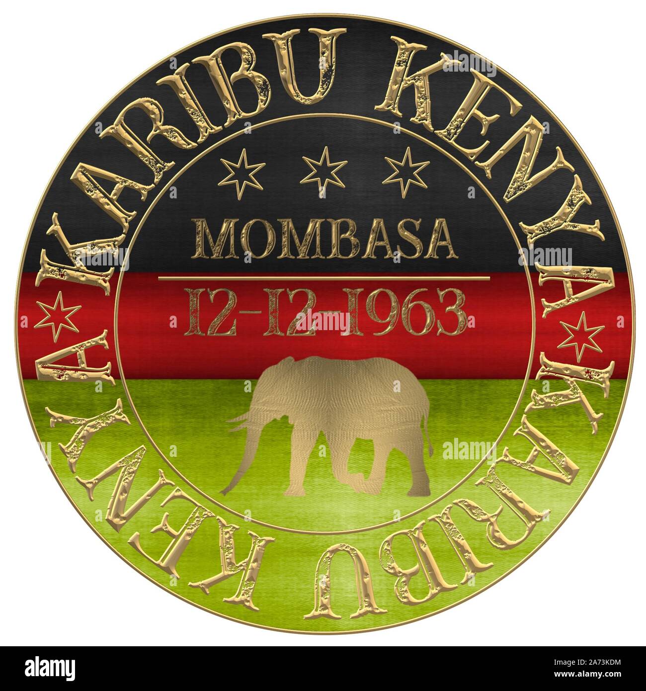1963 kenya map hi-res stock photography and images - Alamy