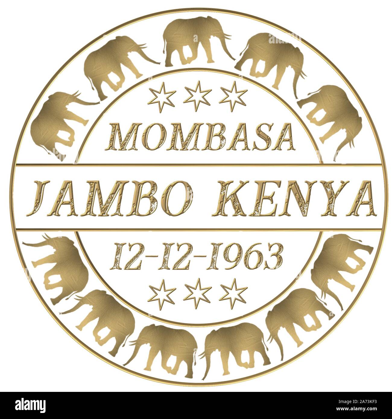 Hello Kenya Jambo Kenya Welcome Kenya Karibu Kenya Stock Photo - Alamy