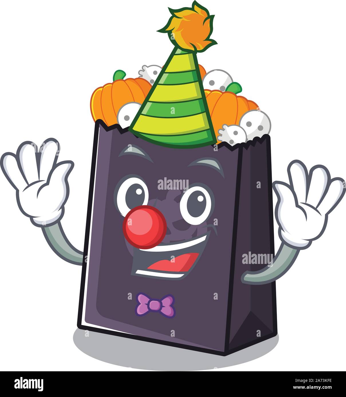 Funny halloween cupcake candy Cut Out Stock Images & Pictures - Alamy