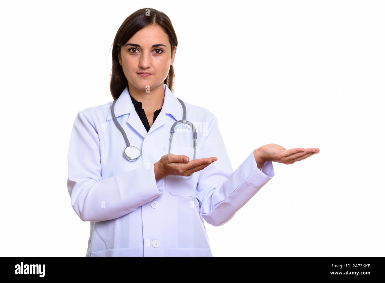 Woman medical doctor presenting hi-res stock photography and images - Alamy