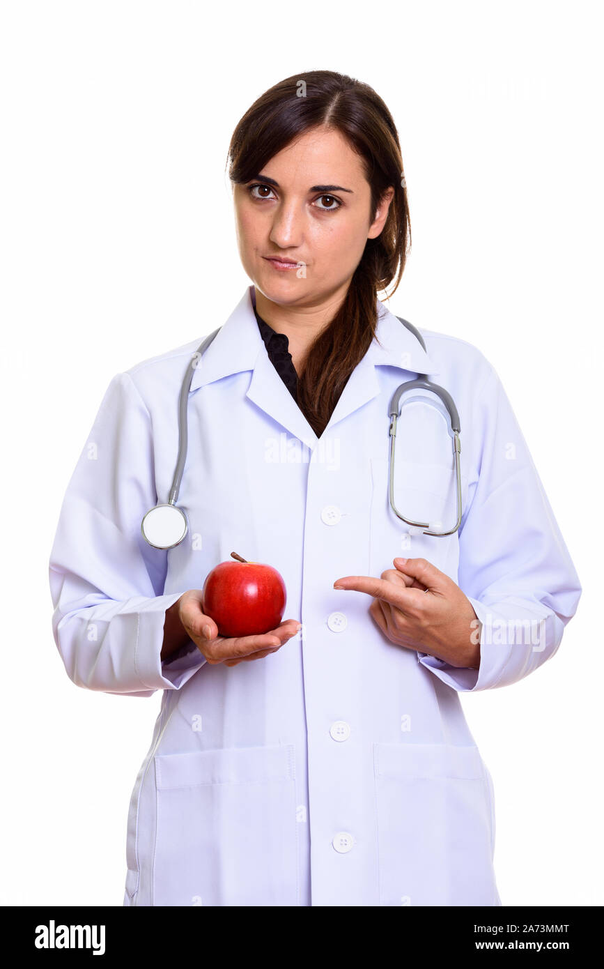 Angry pointing doctor hi-res stock photography and images - Alamy