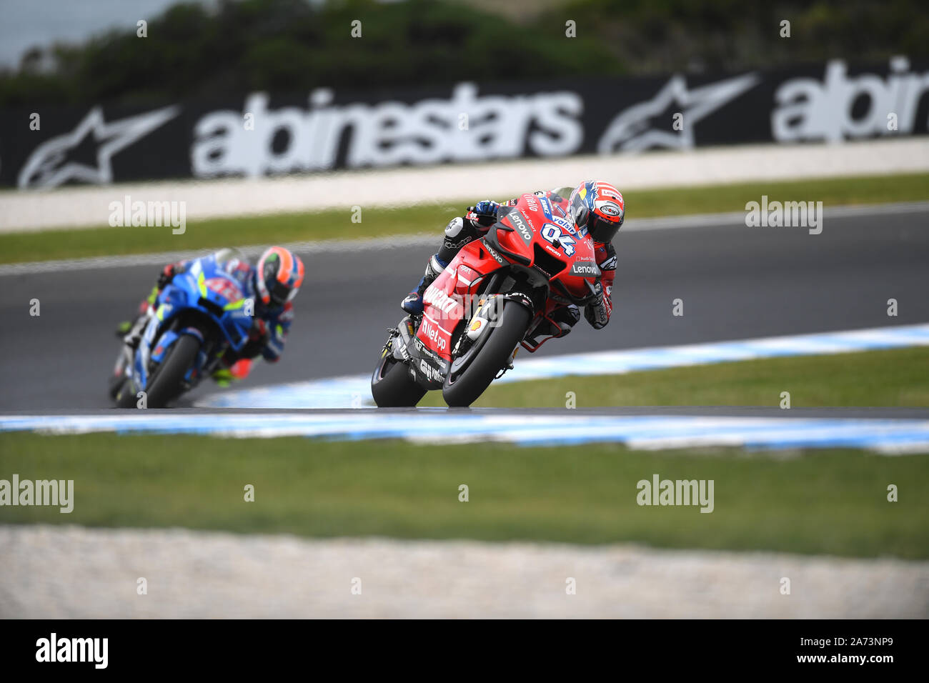 MotoGP Andrea Dovizioso leads Alex Rins out of Siberia at Phillip ... MotoGP Andrea Dovizioso leads Alex Rins out of Siberia at Phillip ...