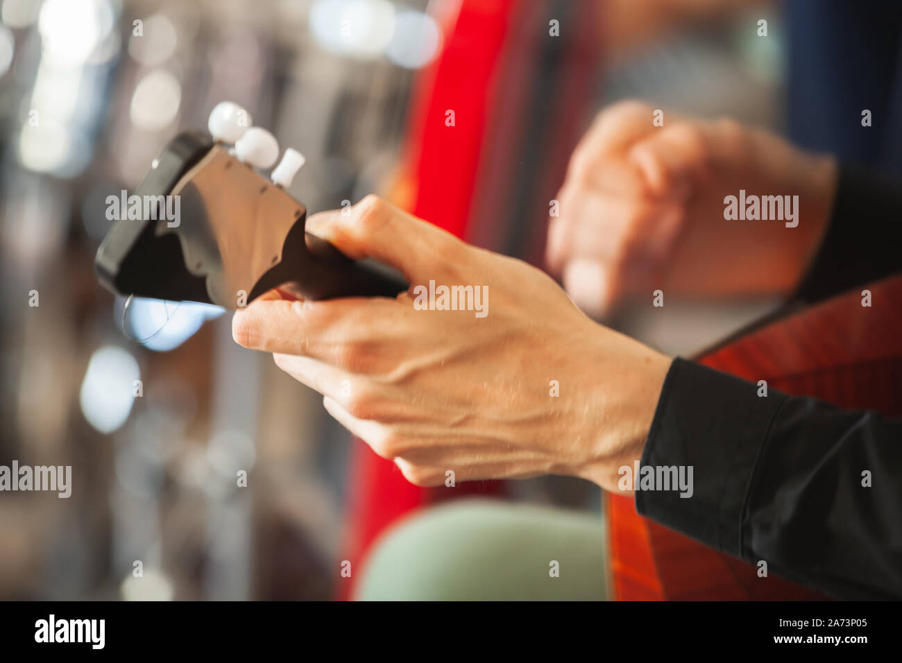 Balalaika player hi-res stock photography and images - Alamy