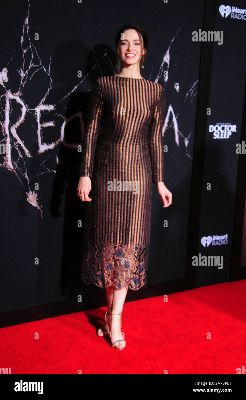Los Angeles, California, USA 29th October 2019 Actress Alexandra Essoe ...