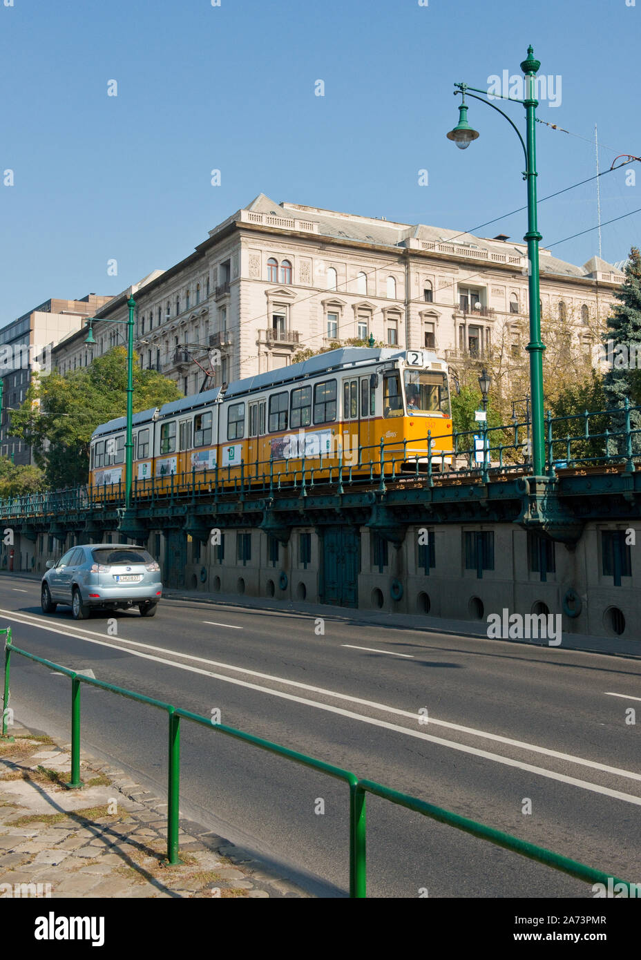 Budapest tram system. Hungary Stock Photo - Alamy