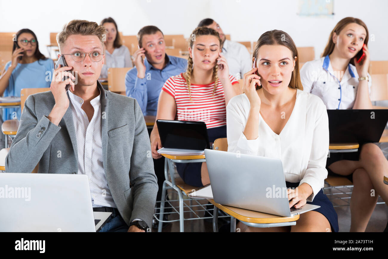 Mobile phones laptops hi-res stock photography and images - Alamy