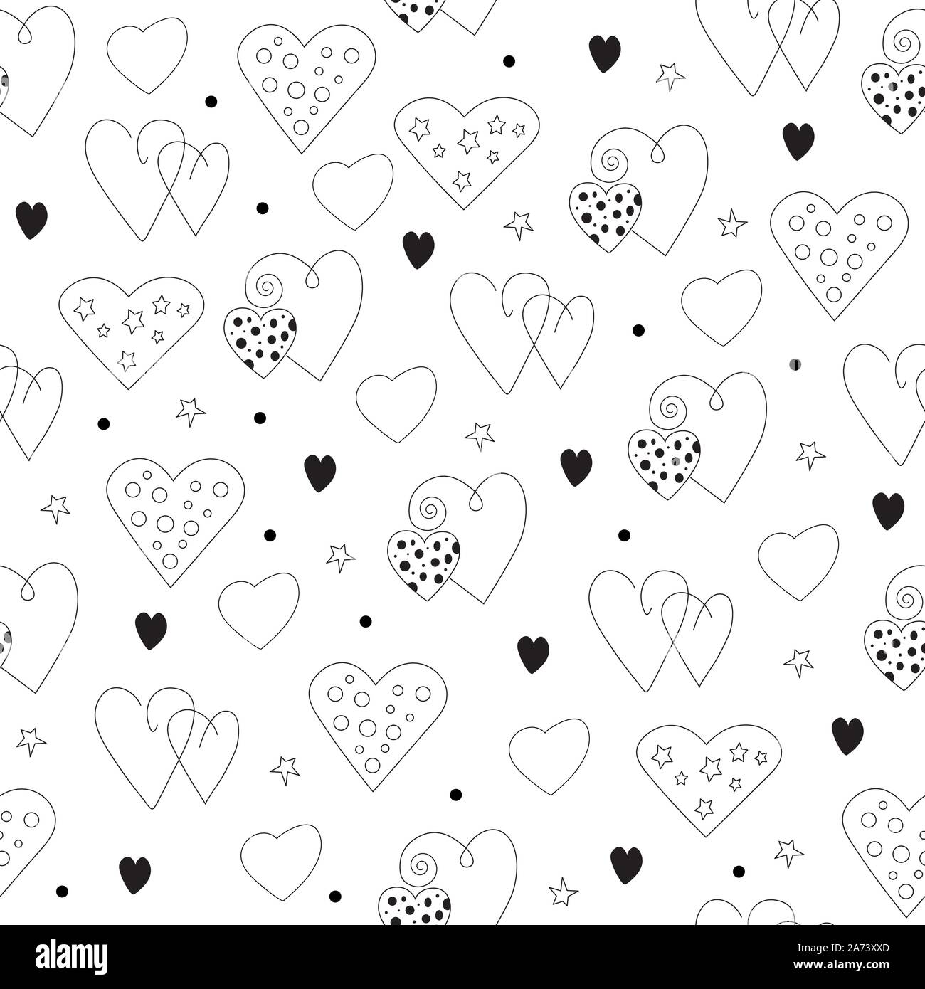 Vector seamless pattern background. Endless texture can be used for ...