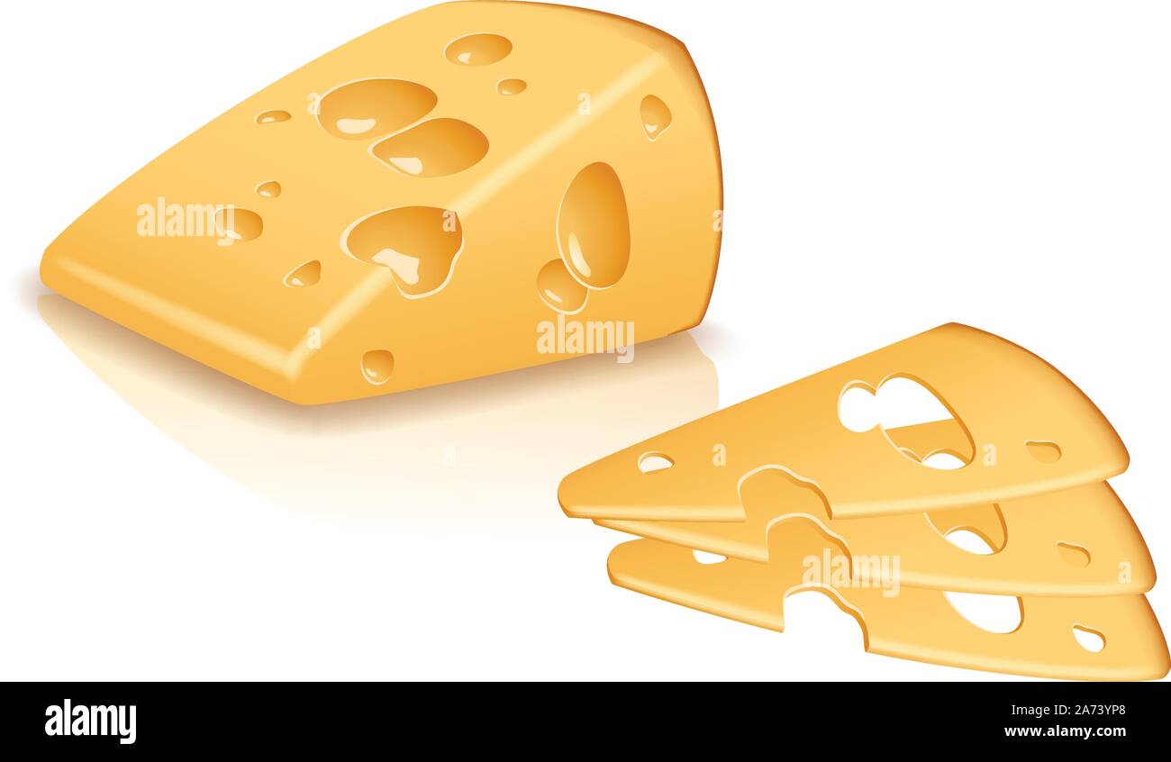 Eating messy cheese Stock Vector Images - Alamy