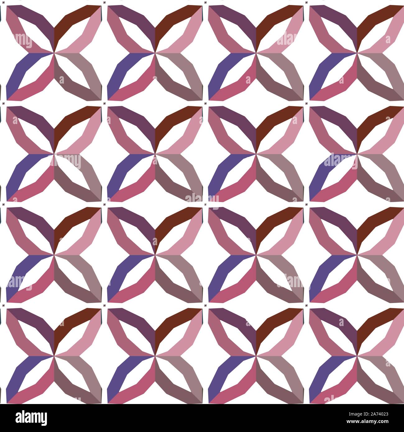 Geometric ornamental vector pattern. Seamless design texture Stock ...