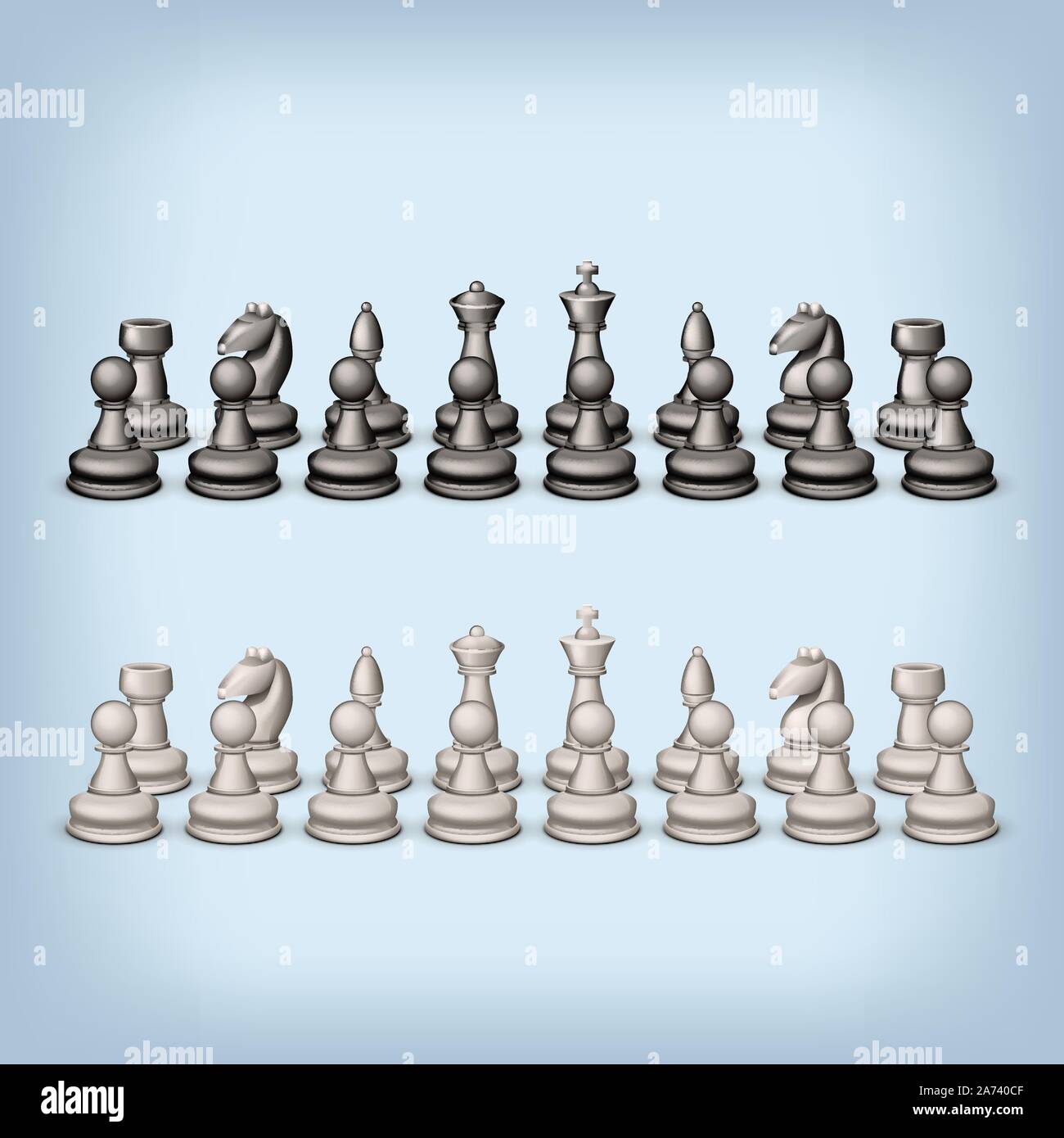 3d chess game Stock Vector Images - Alamy