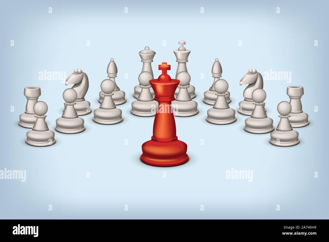 Red pawn Stock Vector Images - Alamy