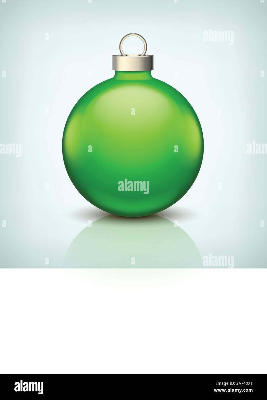 Christmas decoration bauble closeup Stock Vector Images - Alamy