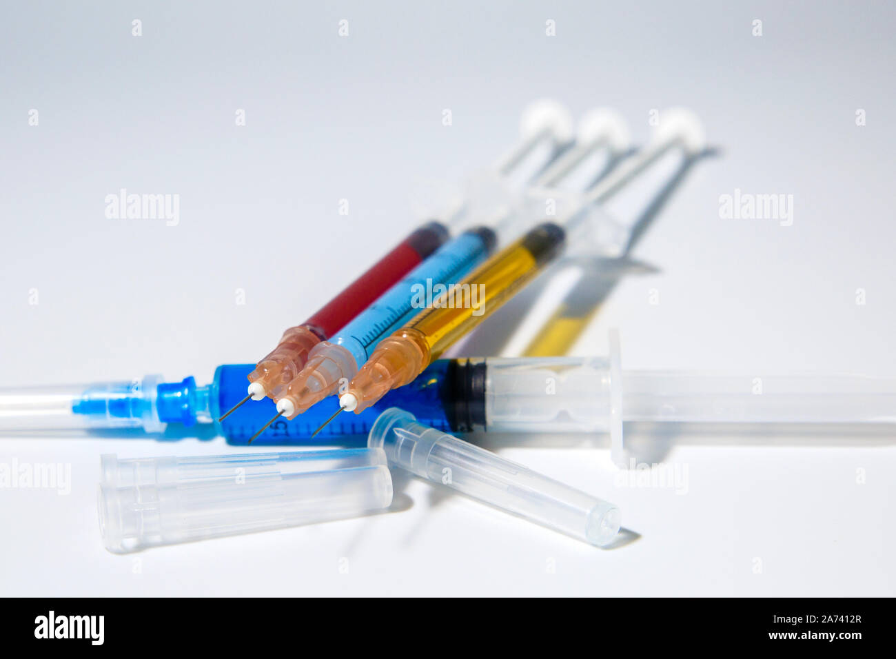 The concept of medical injections for cosmetology and new invented ...