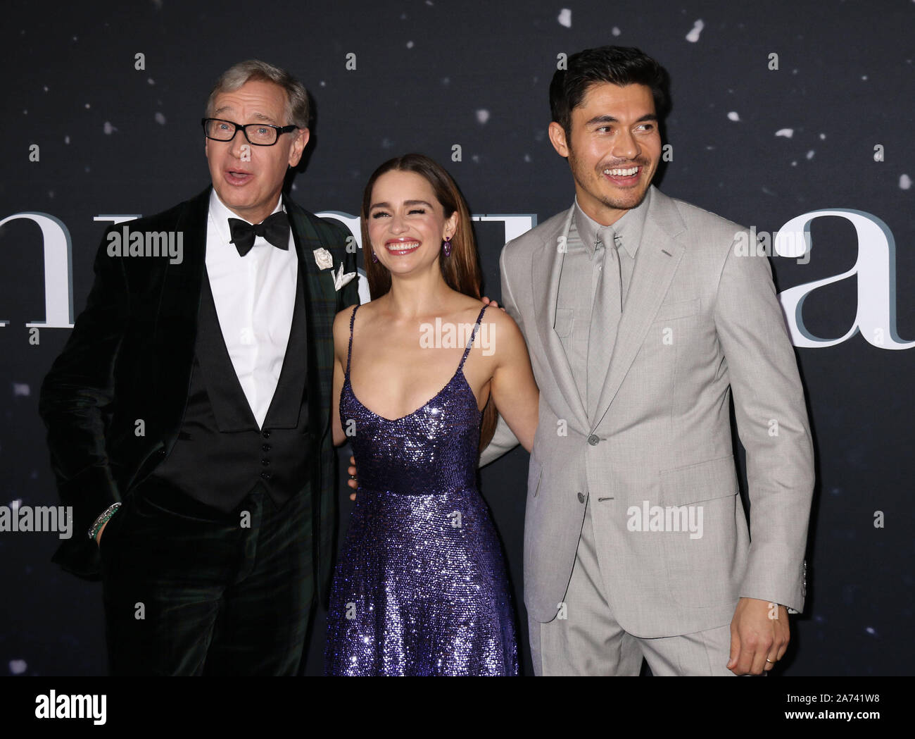 Paul feig and emilia clarke hi-res stock photography and images - Alamy