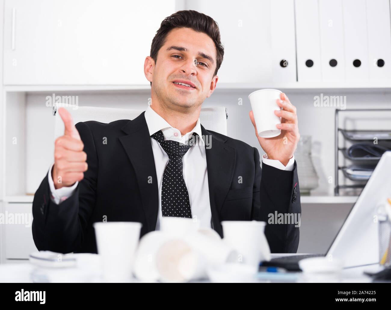 Loosened tie hi-res stock photography and images - Alamy