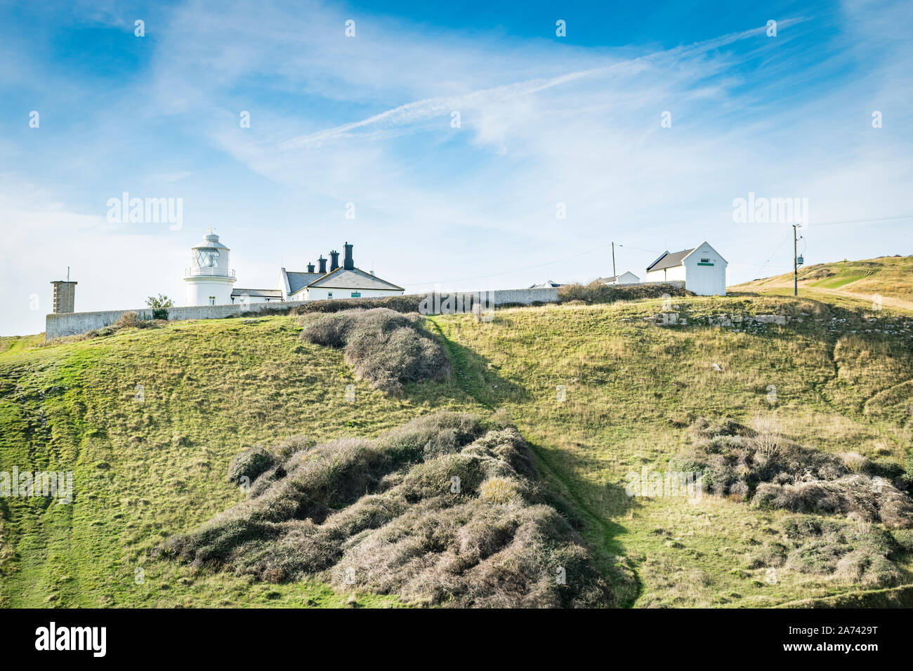 Anvil point lighthouse hi-res stock photography and images - Alamy
