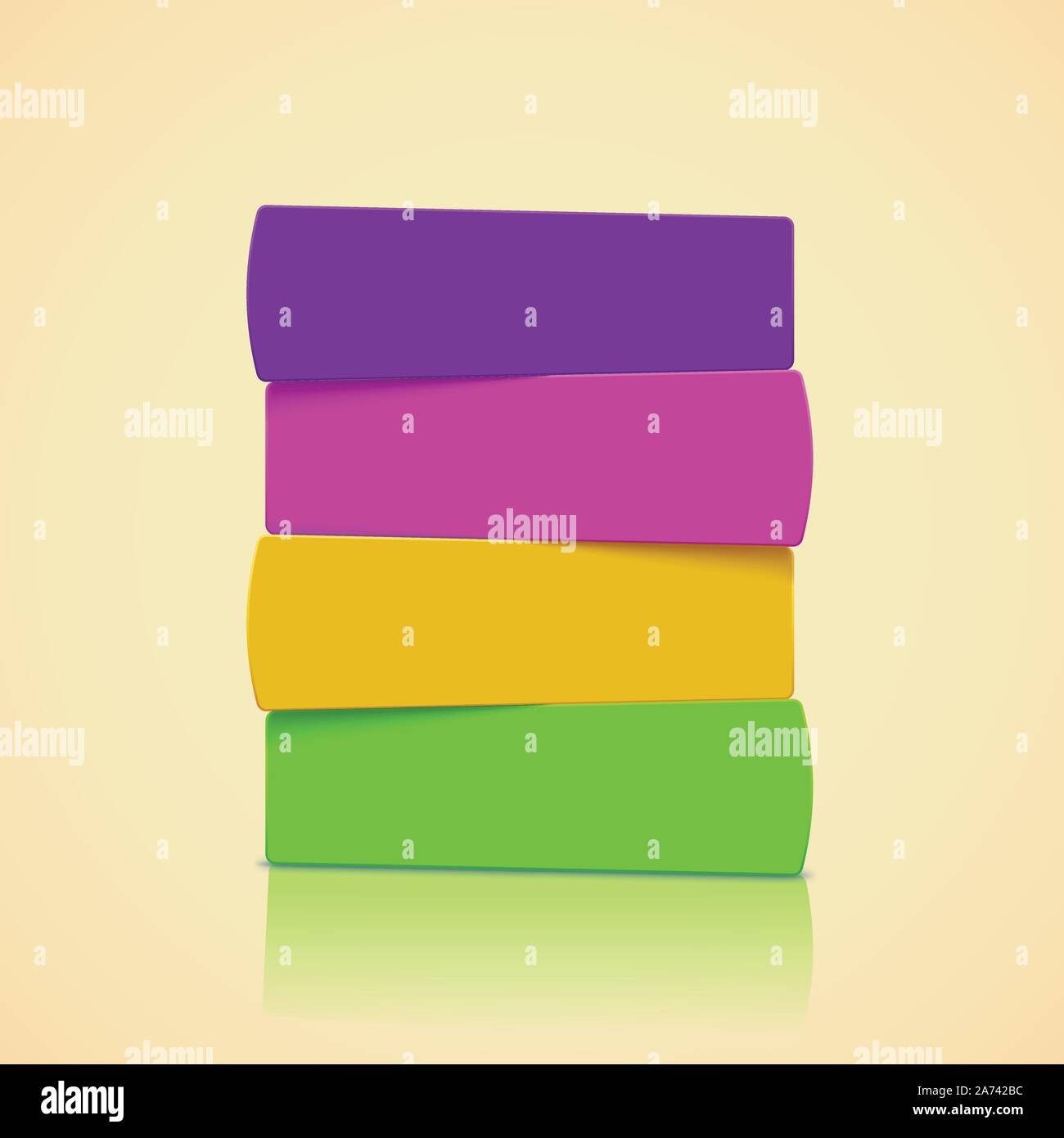 Pile papers Stock Vector Images - Alamy