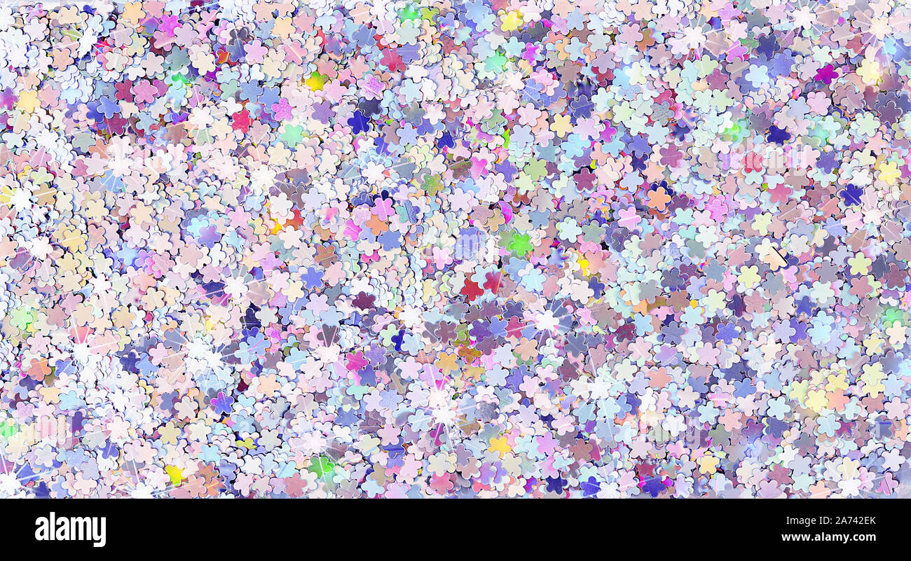 Real shiny flower shape shaped sparkles textured background Stock Photo ...