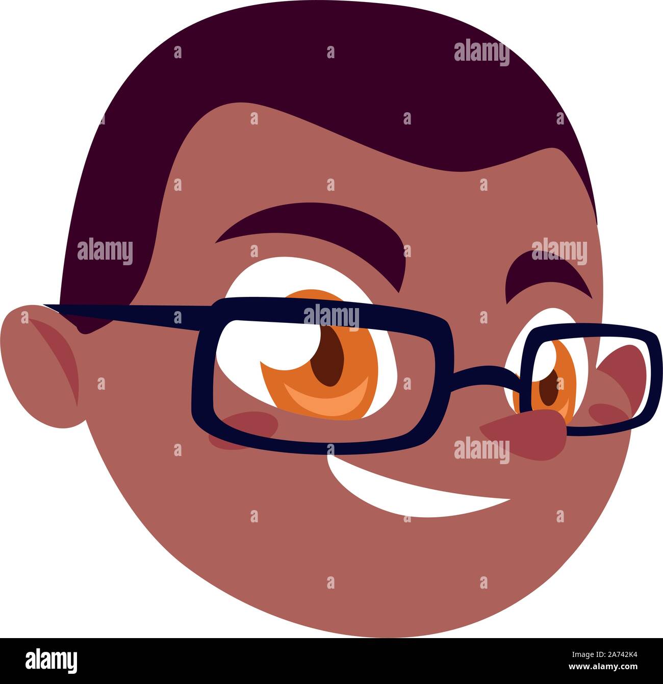 Boy cartoon head design, Kid childhood little people lifestyle and ...