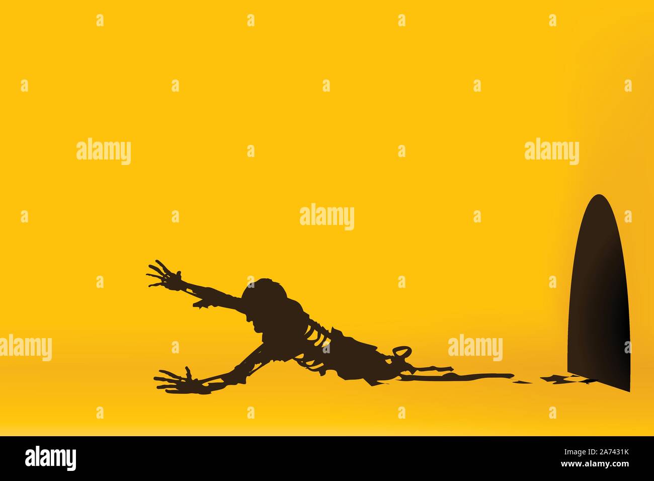 Yellow terror cartoon hi-res stock photography and images - Alamy