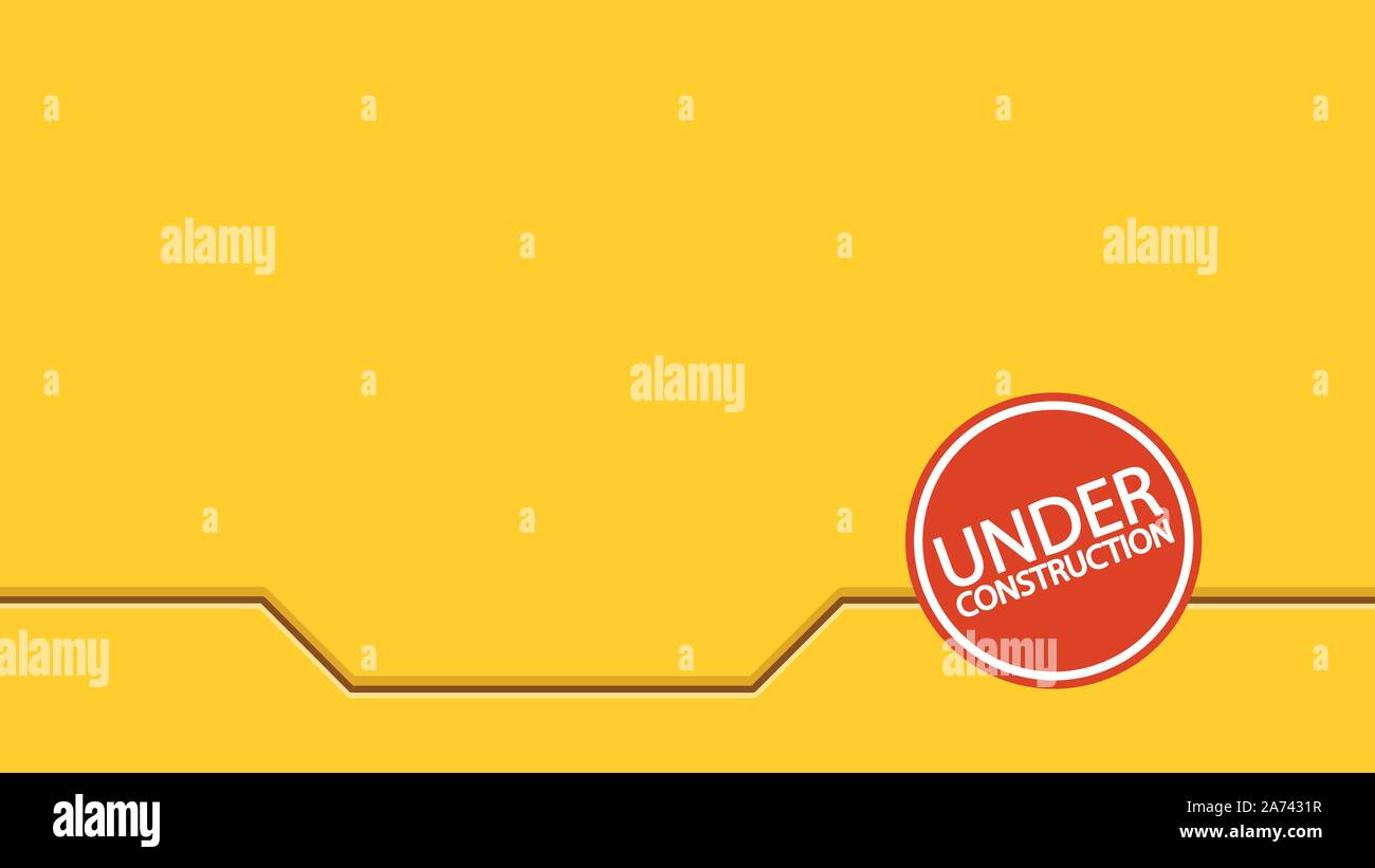 under construction background Stock Vector Image & Art - Alamy