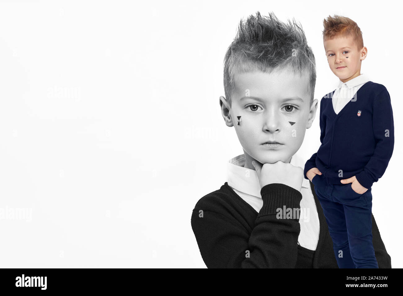 School photos collage hi-res stock photography and images - Alamy